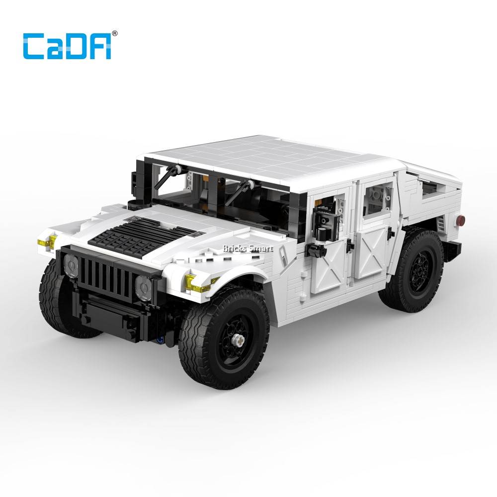 CaDA Humvee 1:12 C61027W Block Toy Set (1386 Pieces)