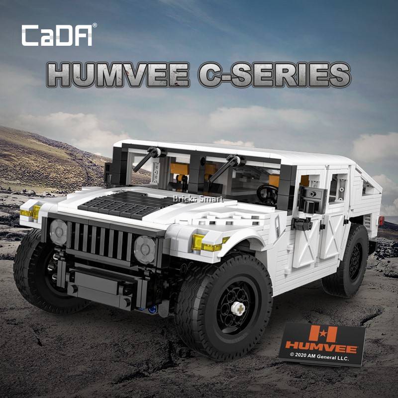 CaDA Humvee 1:12 C61027W Block Toy Set (1386 Pieces)