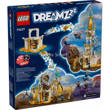 LEGO 71477 DREAMZzz The Sandmans Tower Building Toy Set