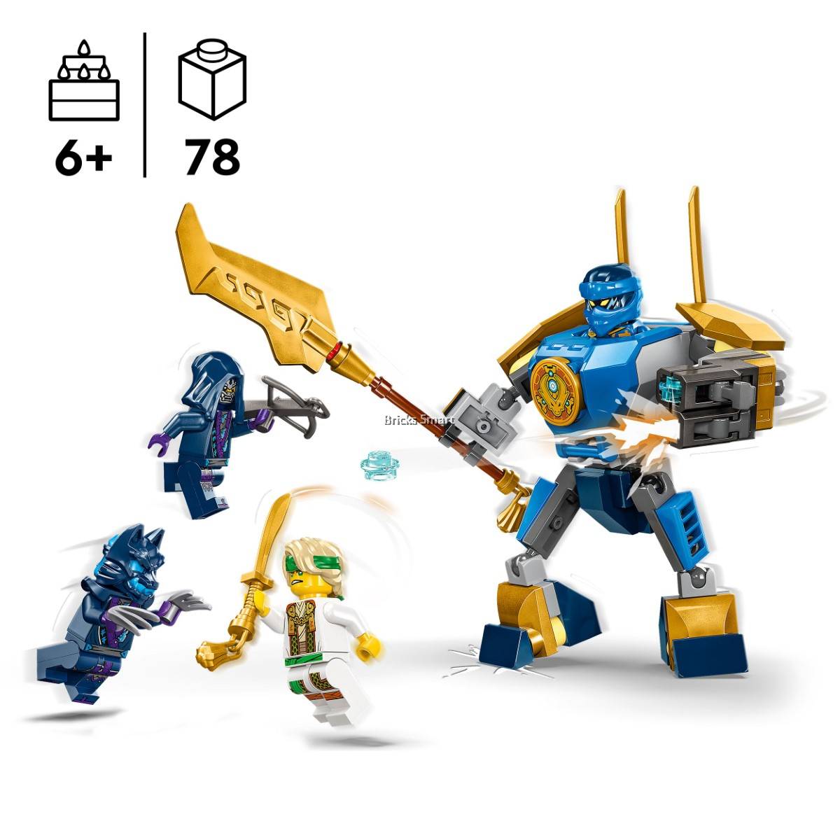 LEGO 71805 Ninjago Jay's Mech Battle Pack Building Toy Set