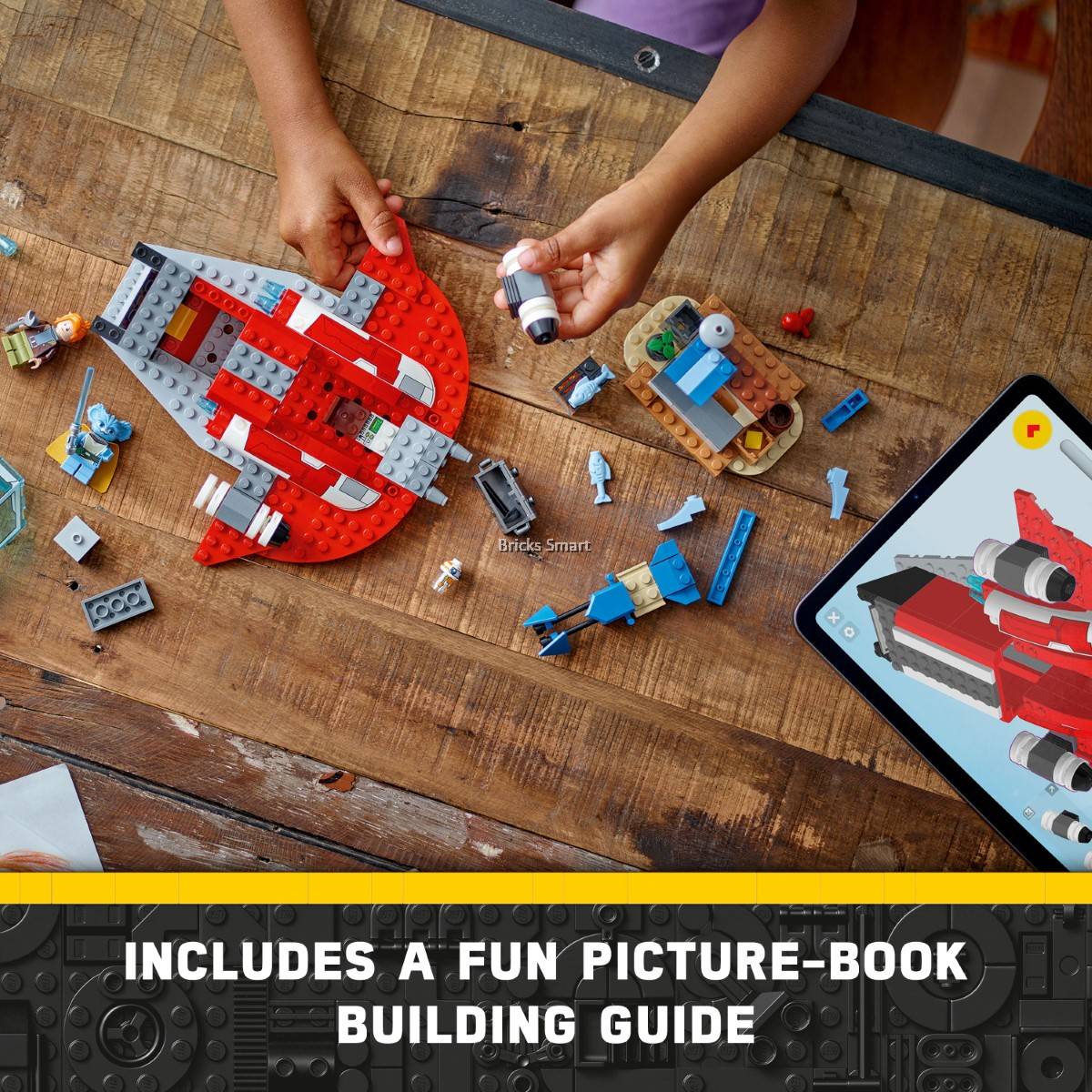 LEGO 75384 Star Wars The Crimson Firehawk Building Toy Set