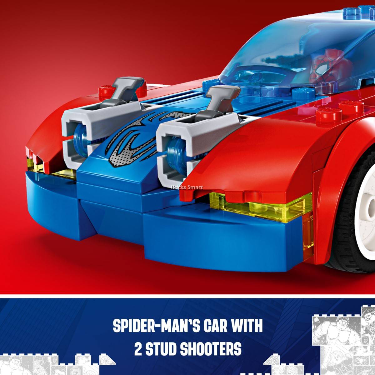 LEGO 76279 Marvel Spider-Man Race Car & Venom Green Goblin Building Toy Set