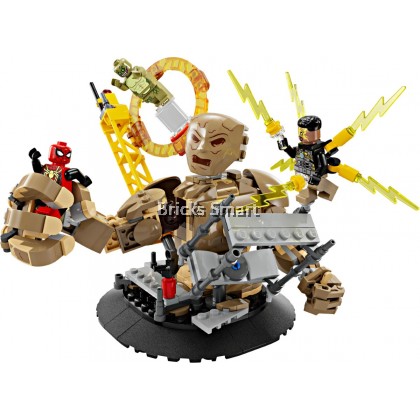 LEGO 76280 Marvel Spider-Man vs. Sandman: Final Battle Building Toy Set