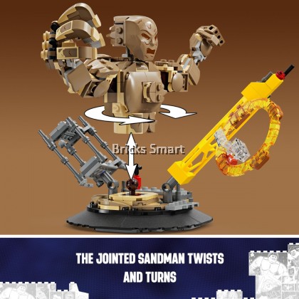 LEGO 76280 Marvel Spider-Man vs. Sandman: Final Battle Building Toy Set