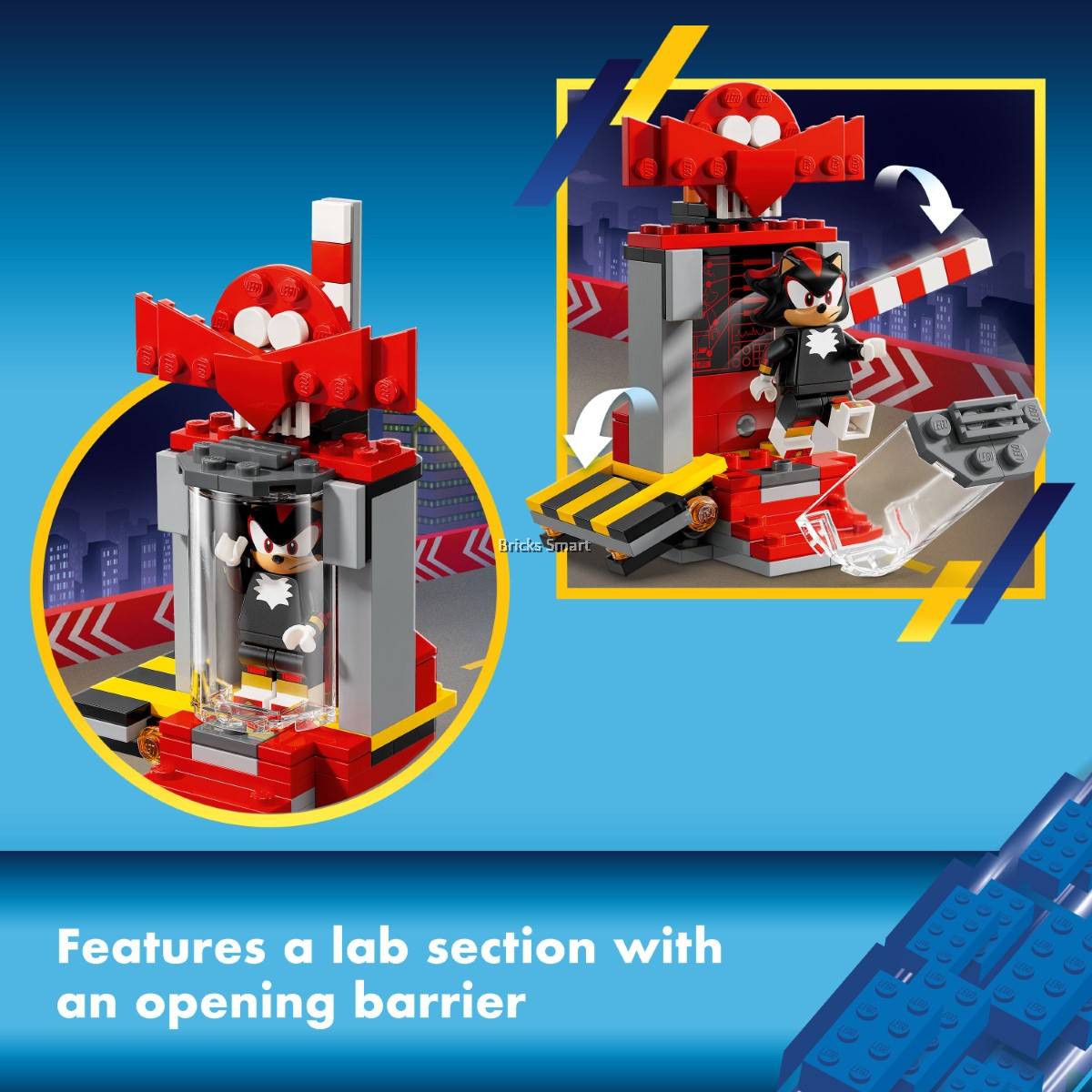 LEGO 76995 Sonic Shadow the Hedgehog Escape Building Toy Set