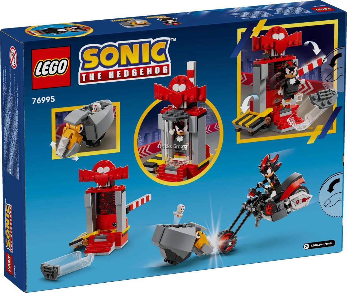LEGO 76995 Sonic Shadow the Hedgehog Escape Building Toy Set