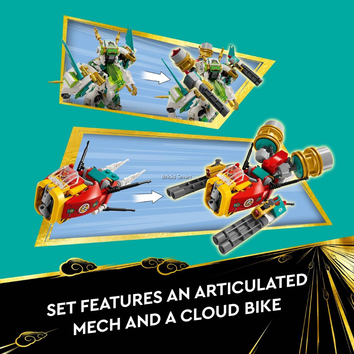 LEGO 80053 Monkie Kid Mei's Dragon Mech Building Toy Set