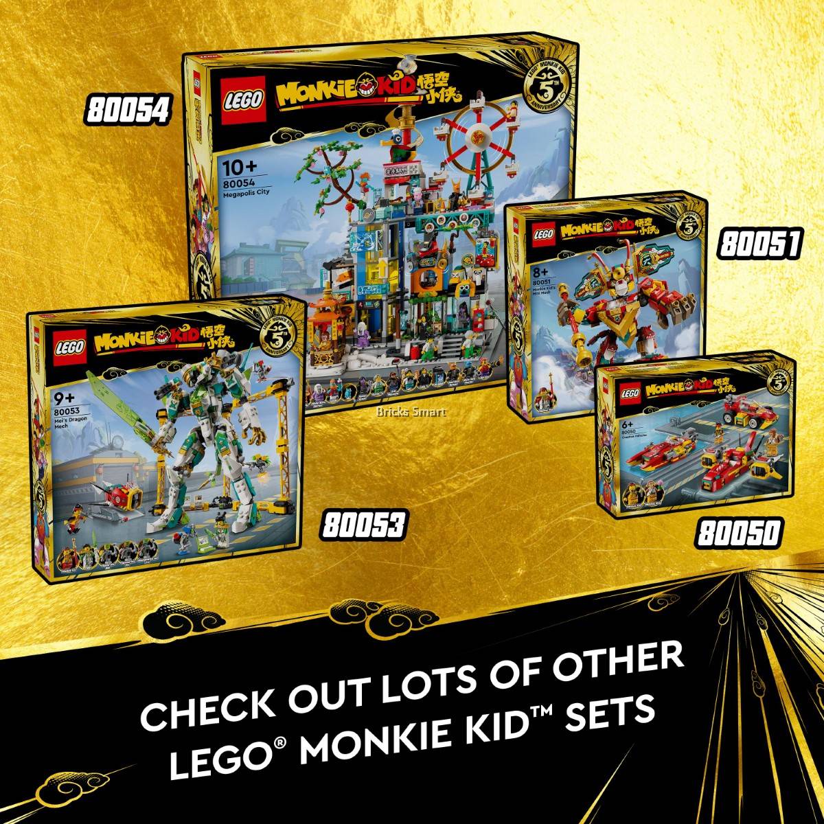 LEGO 80053 Monkie Kid Mei's Dragon Mech Building Toy Set