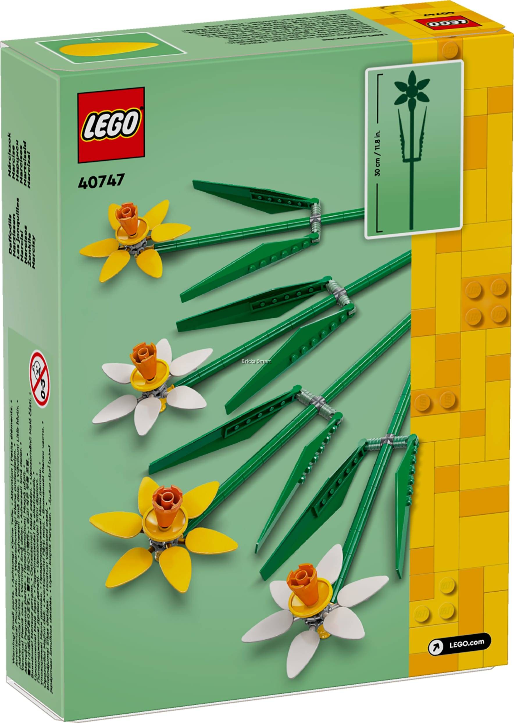 LEGO 40747 Iconic Daffodils Building Kit