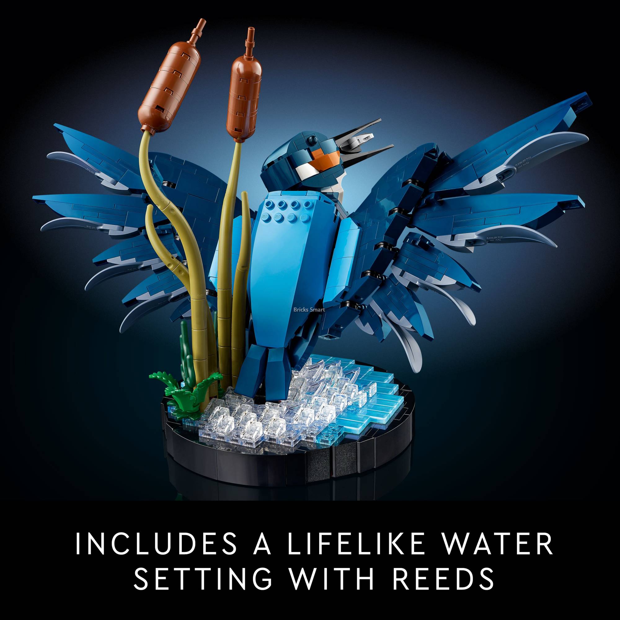 LEGO 10331 Icons Kingfisher Bird Building Set