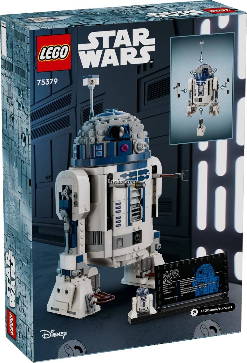 LEGO 75379 Star Wars R2-D2 Buildigng Toy Set