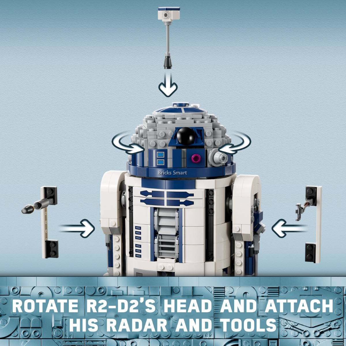 LEGO 75379 Star Wars R2-D2 Buildigng Toy Set