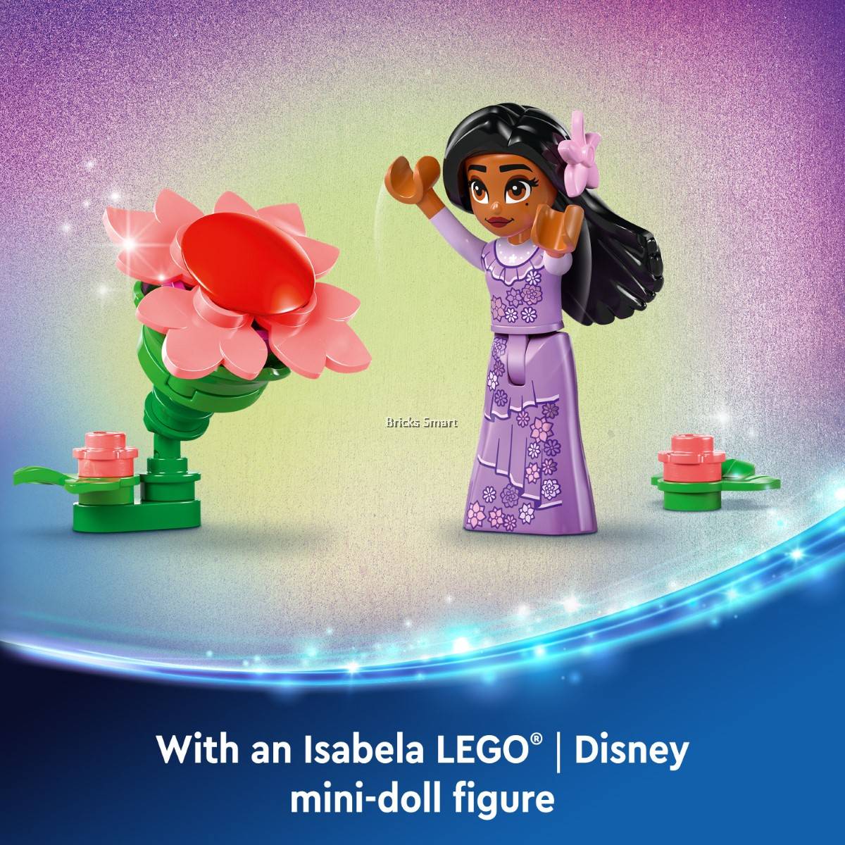 LEGO 43237 Disney Encanto Isabela’s Flowerpot Building Toy Set
