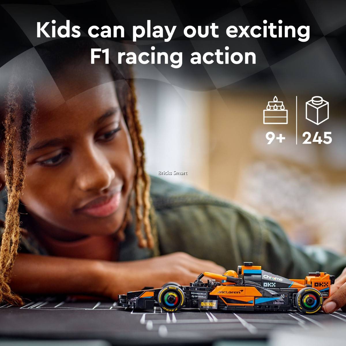 LEGO 76919 Speed Champions 2023 McLaren Formula 1 Race Car Building Toy Set