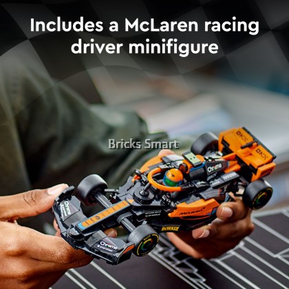 LEGO 76919 Speed Champions 2023 McLaren Formula 1 Race Car Building Toy Set