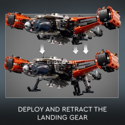 LEGO 42181 Technic VTOL Heavy Cargo Spaceship LT81 Building Toy Set