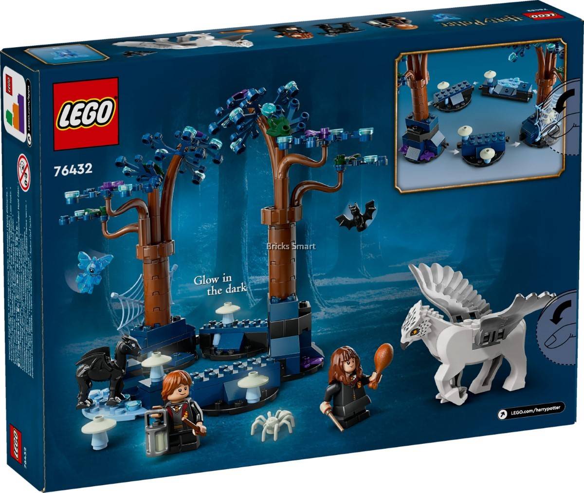 LEGO 76432 Harry Potter Forbidden Forest: Magical Creatures Building ...