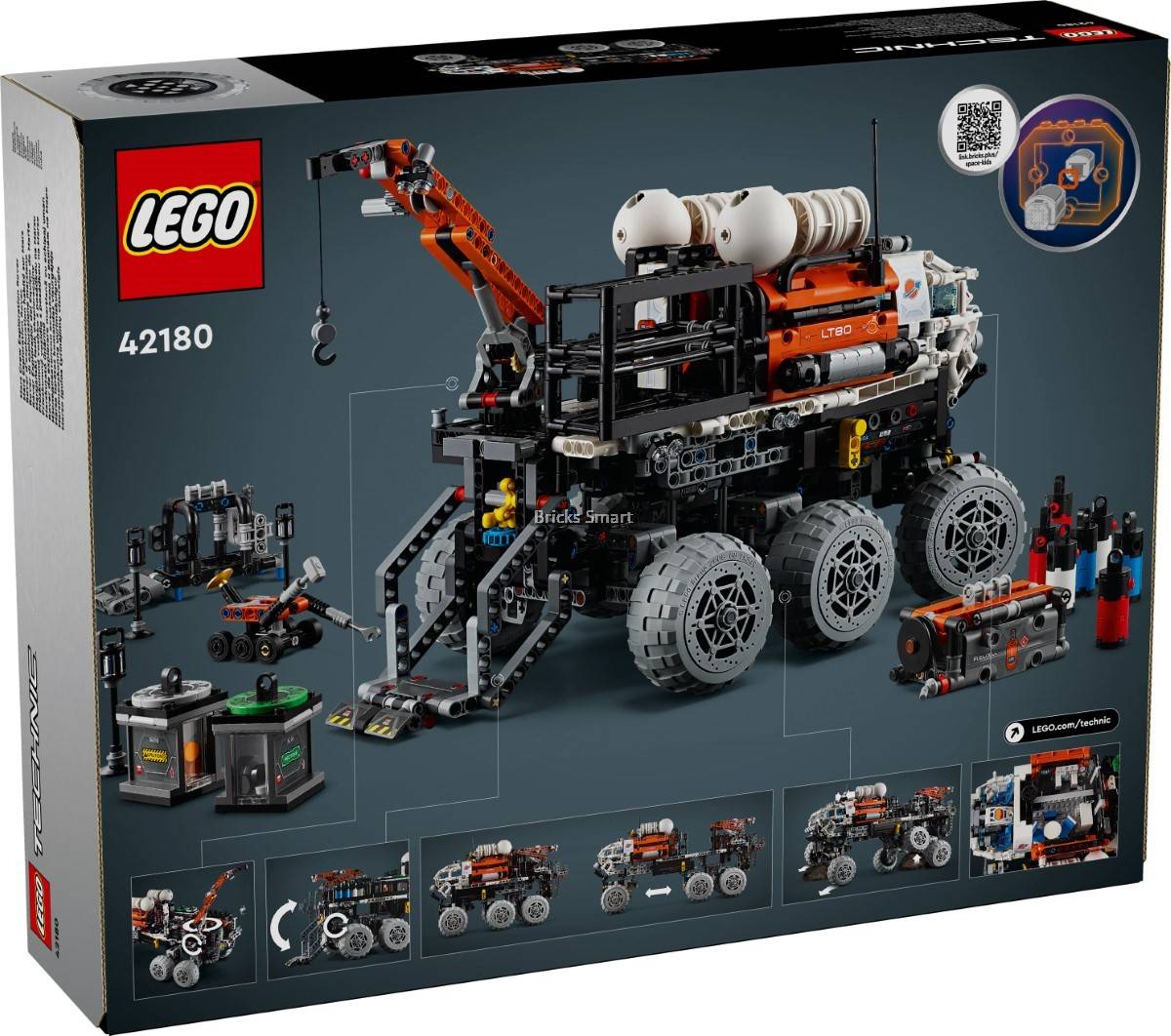 LEGO 42180 Technic Mars Crew Exploration Rover Building Toy Set