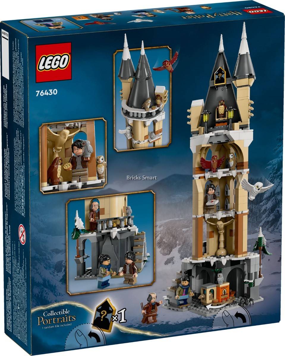 LEGO 76430 Harry Potter Hogwarts Castle Owlery Building Toy Set