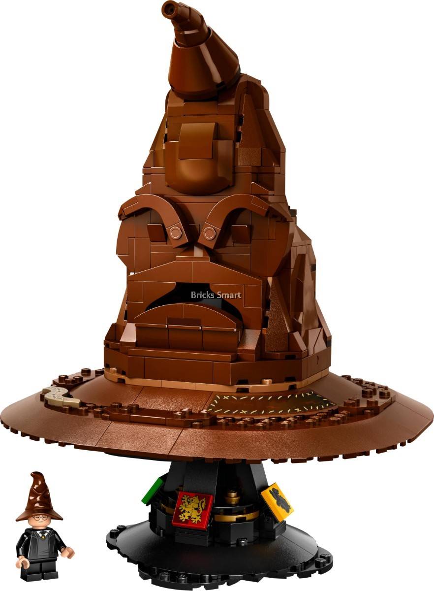 LEGO 76429 Harry Potter Talking Sorting Hat Building Toy Set