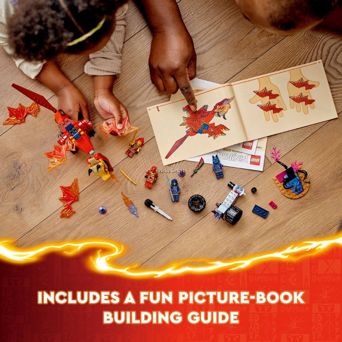 LEGO 71815 NINJAGO Kai’s Source Dragon Battle Building Toy Set