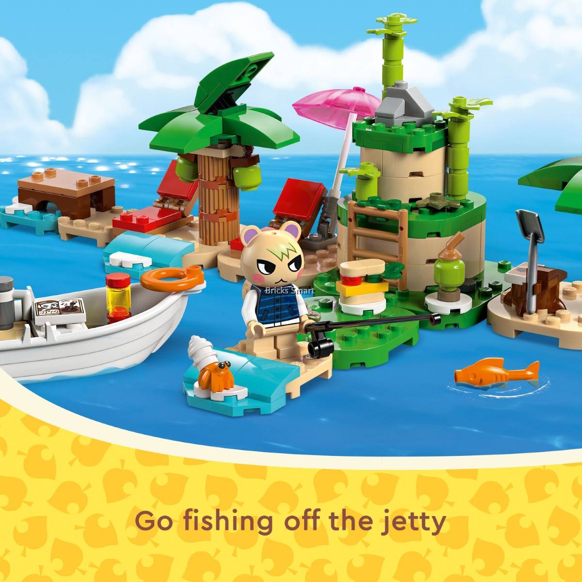 LEGO 77048 Animal Crossing Kapp’n’s Island Boat Tour Building Toy Set