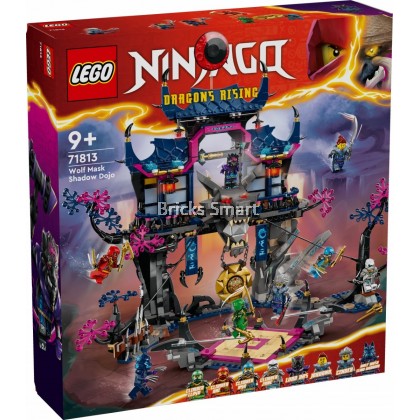 LEGO 71813 NINJAGO Wolf Mask Shadow Dojo Building Toy Set