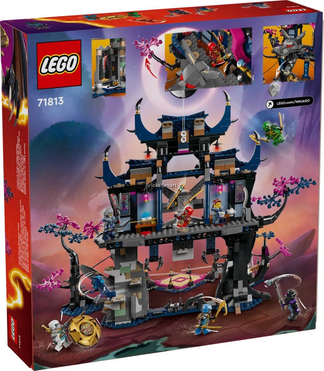 LEGO 71813 NINJAGO Wolf Mask Shadow Dojo Building Toy Set