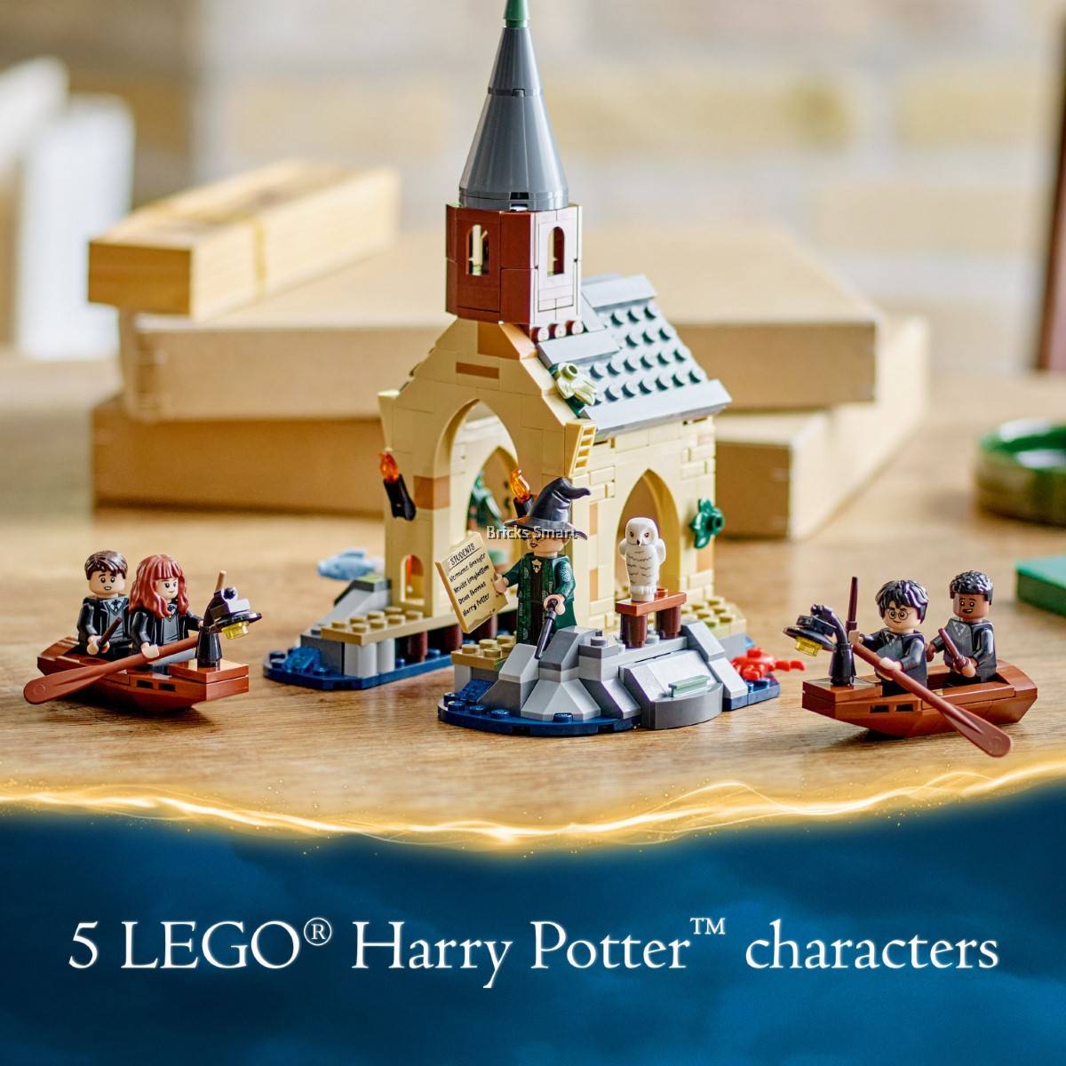 LEGO 76426 Harry Potter Hogwarts Castle Boathouse Building Toy Set