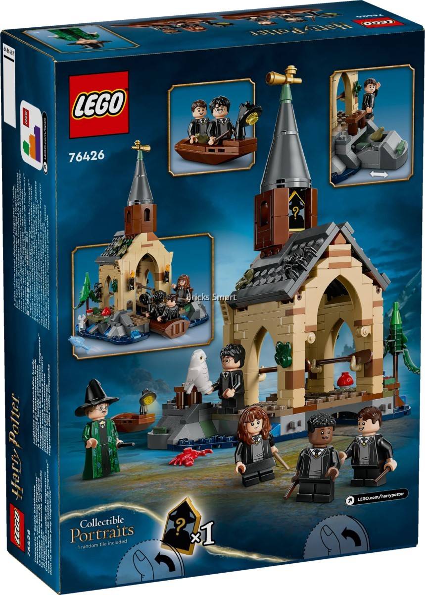 LEGO 76426 Harry Potter Hogwarts Castle Boathouse Building Toy Set