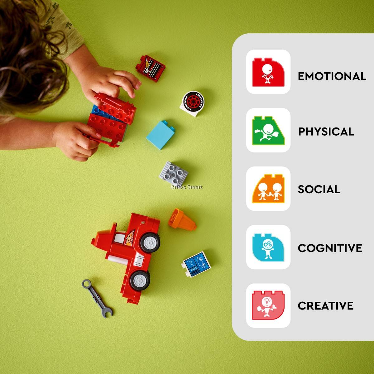 LEGO 10417 DUPLO Disney & Pixar's Mack at the Race Building Toy Set