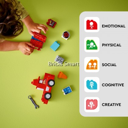 LEGO 10417 DUPLO Disney & Pixar's Mack at the Race Building Toy Set