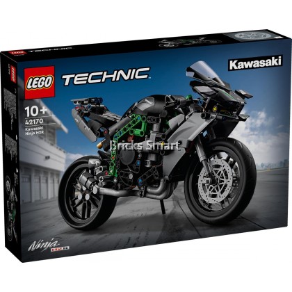 LEGO 42170 Technic Kawasaki Ninja H2R Motorcycle Building Toy Set