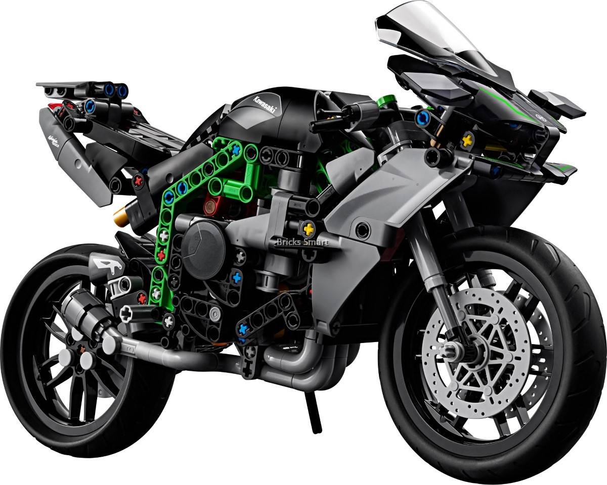 LEGO 42170 Technic Kawasaki Ninja H2R Motorcycle Building Toy Set