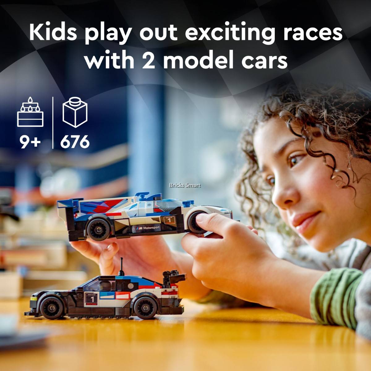 LEGO 76922 Speed Champions BMW M4 GT3 & BMW M Hybrid V8 Race Cars ...