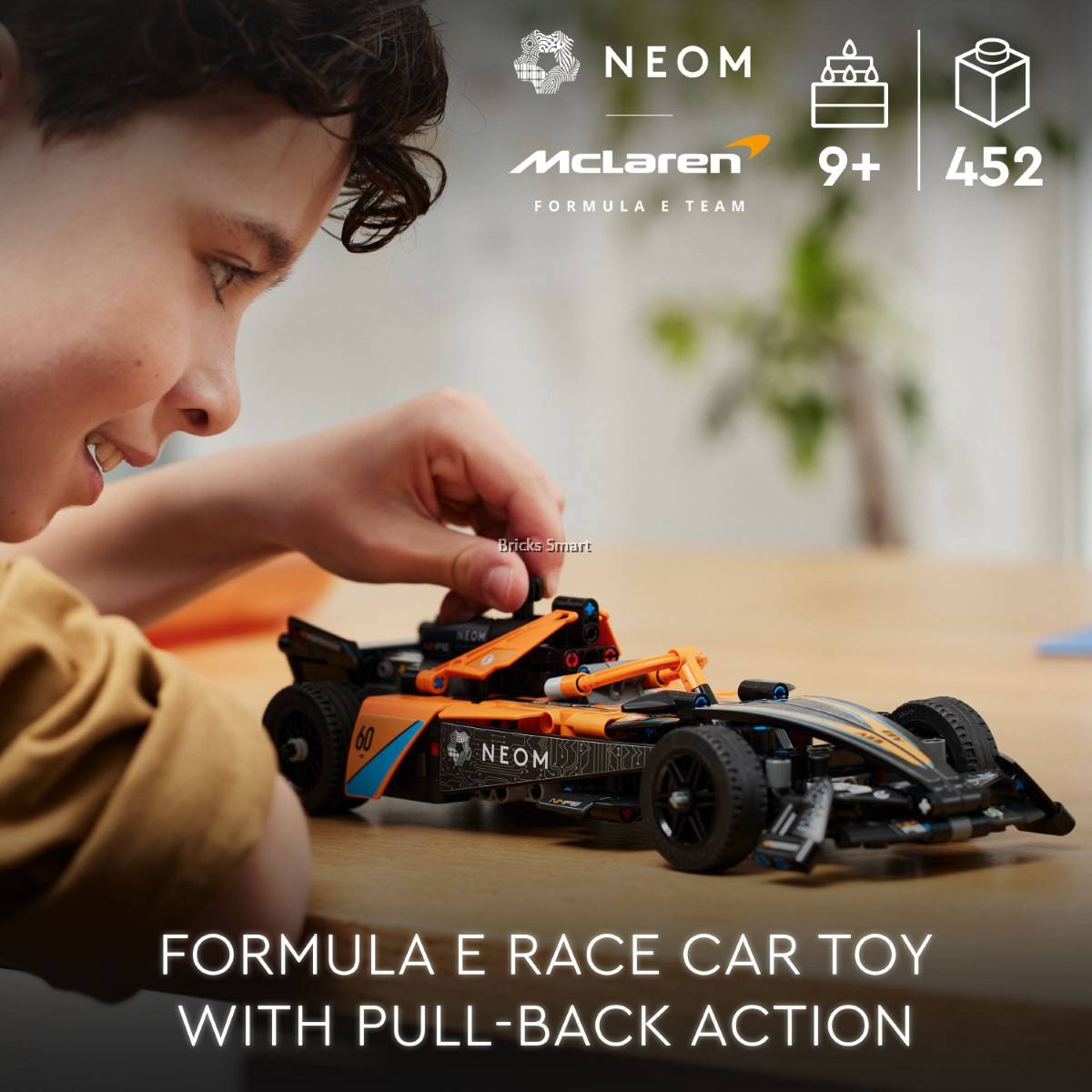LEGO 42169 Technic NEOM McLaren Formula E Race Car Building Toy Set
