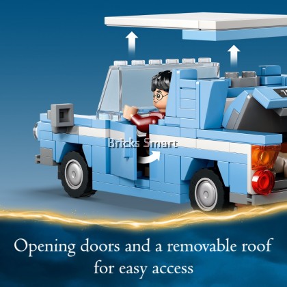 LEGO 76424 Harry Potter Flying Ford Anglia Building Toy Set