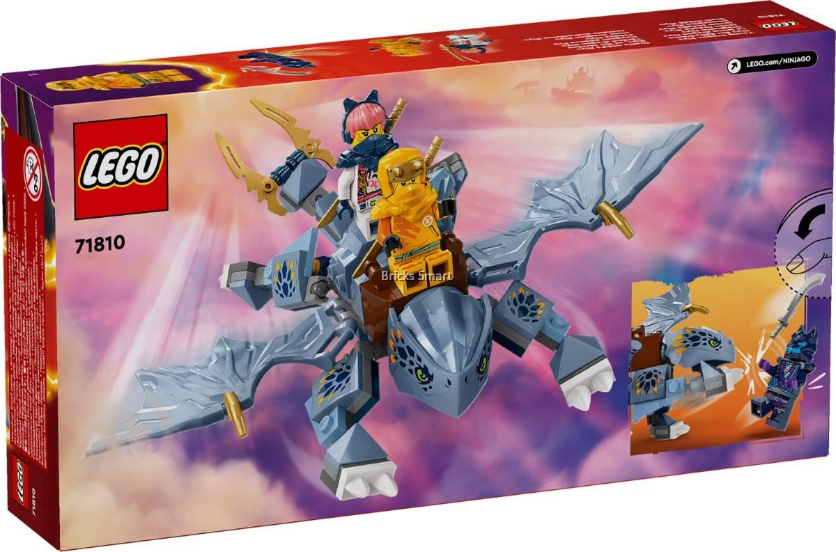 LEGO 71810 NINJAGO Young Dragon Riyu Building Toy Set