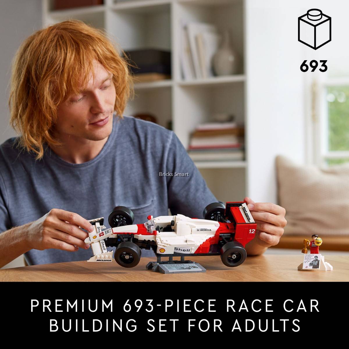 LEGO 10330 Icons McLaren MP4/4 & Ayrton Senna Building Set