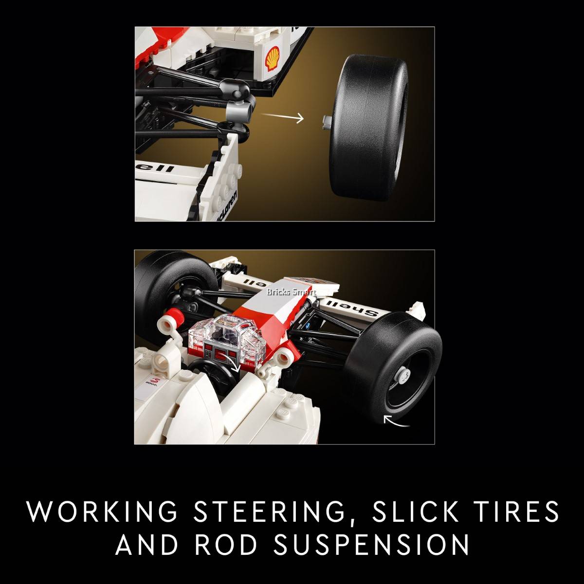 LEGO 10330 Icons McLaren MP4/4 & Ayrton Senna Building Set