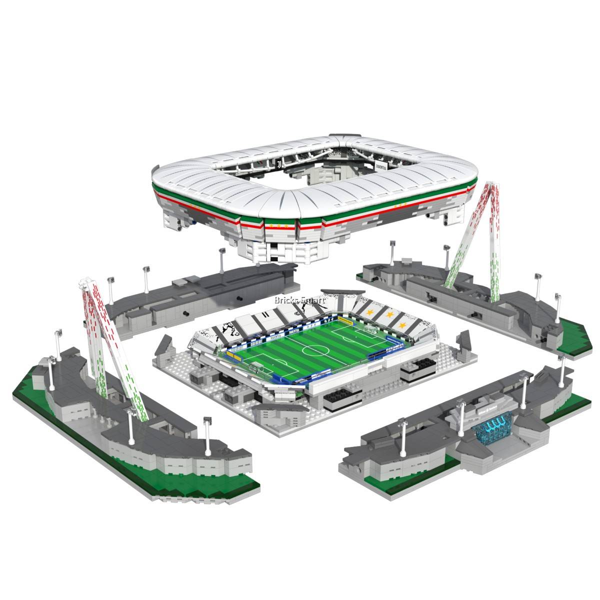 CaDA Allianz Stadium C66021W Building Block Toy Set