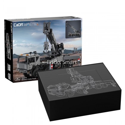 CaDA Military Crane Truck C61507W Block Toy Set
