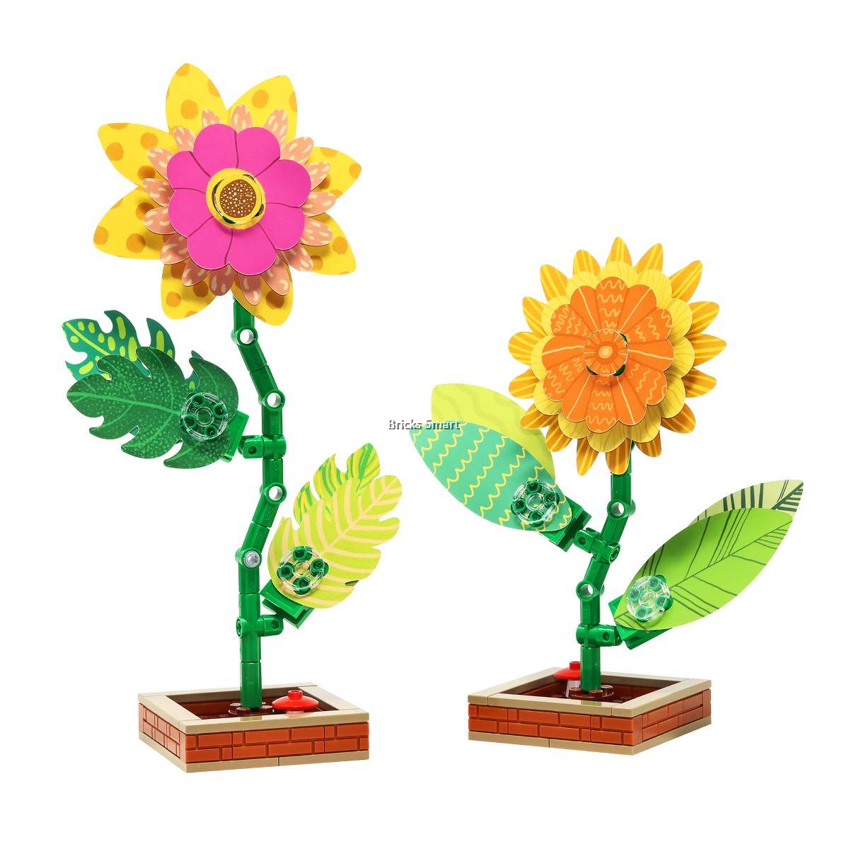 CaDA Elements Flower Garden Set C71022W Block Toy Set