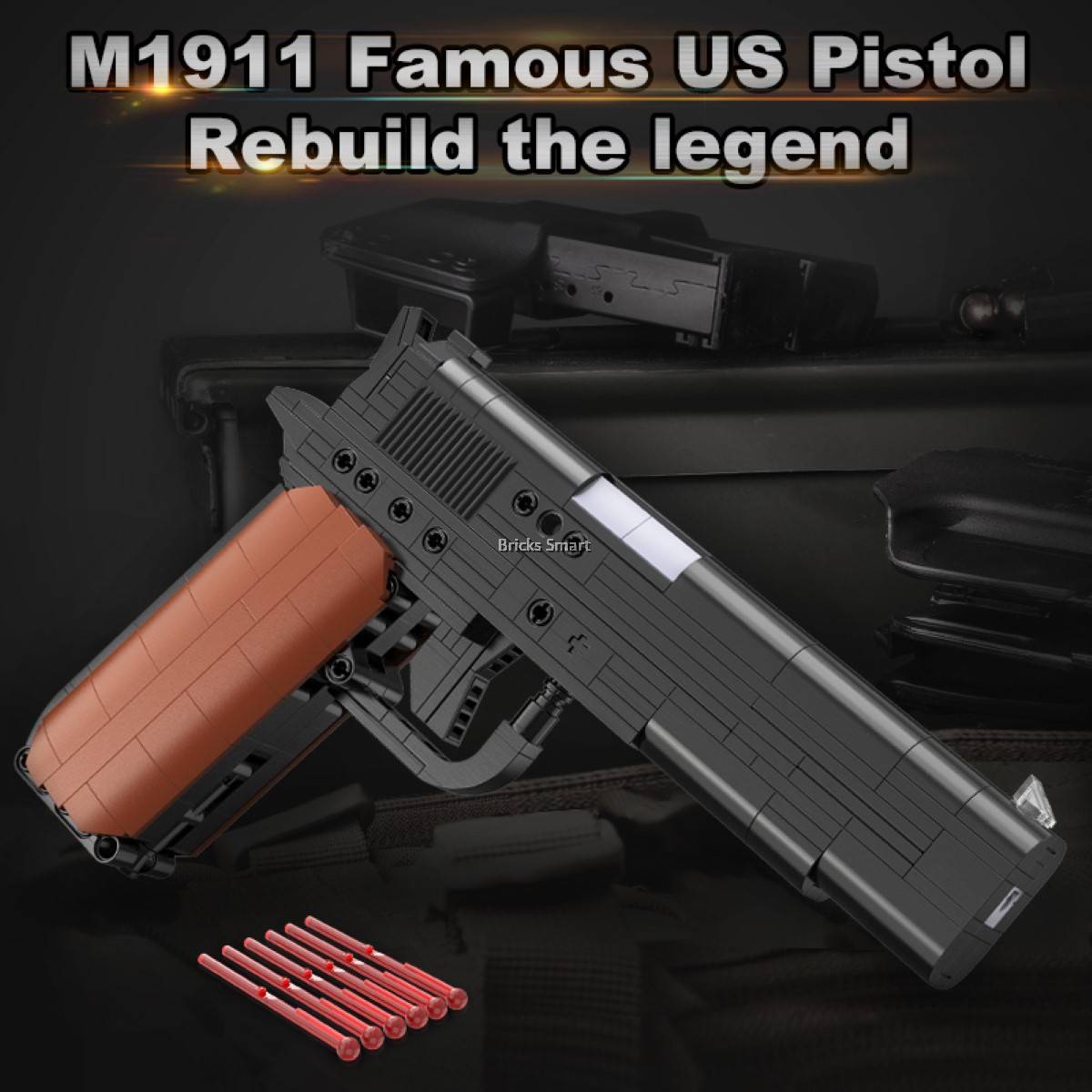 CaDA M1911 C81012W Blaster Block Toy Set