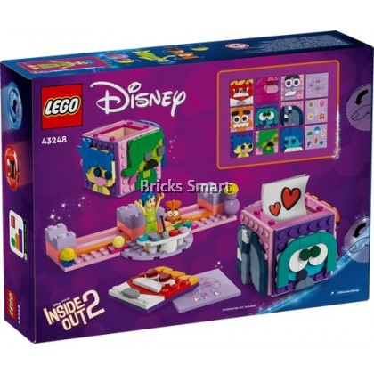 LEGO 43248 Disney Inside Out 2 Mood Cubes Building Toy Set