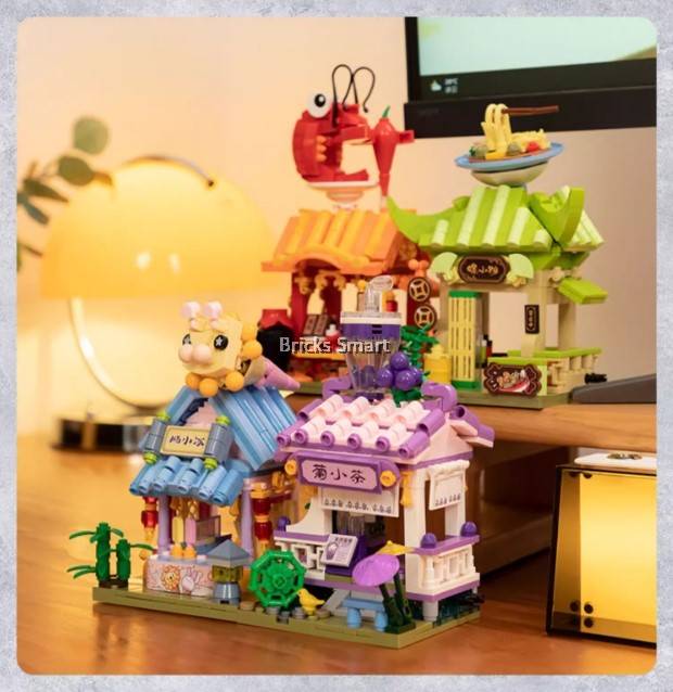 Pantasy Food Pood Street P56007 Classical Grape Juice Shop