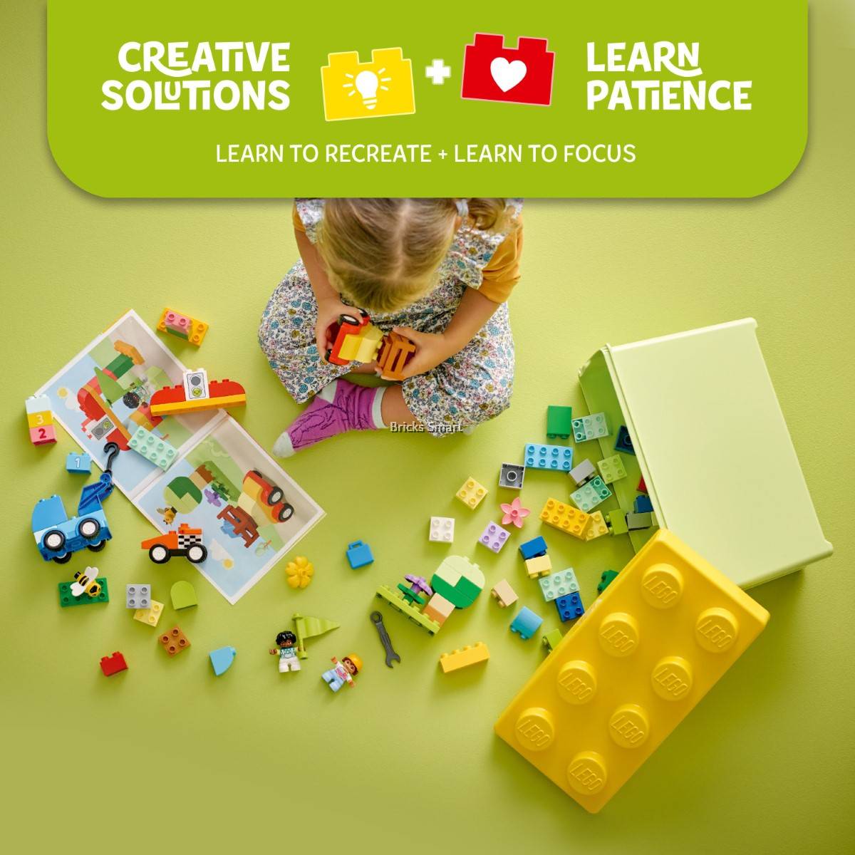 LEGO 10439 Duplo Cars and Trucks Brick Box Building Toy Set