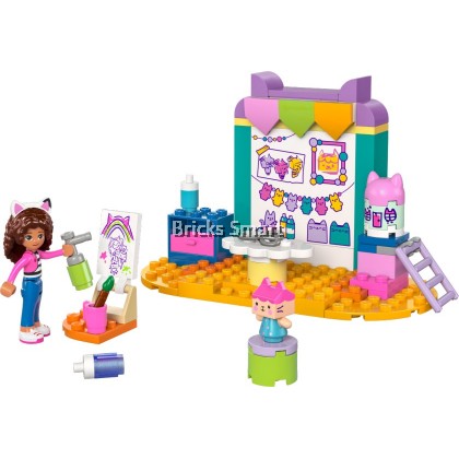 LEGO 10795 Gabby's Dollhouse Crafting with Baby Box Building Toy Set