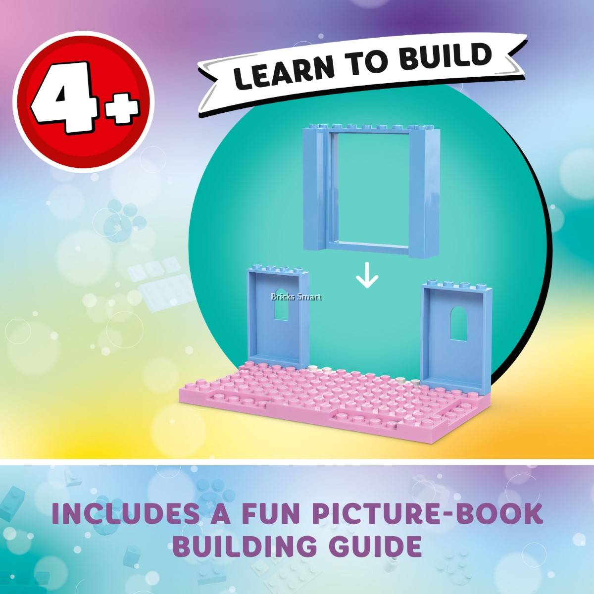 LEGO 10796 Gabby's Dollhuse Gabby's Kitty Care Ear Building Toy Set