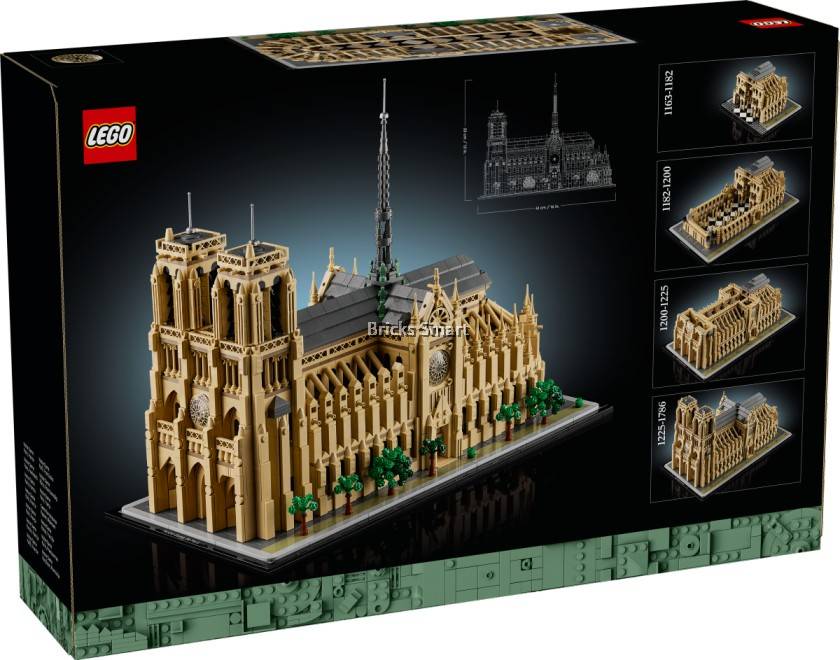 LEGO 21061 Architecture Notre-Dame de Paris Building Set